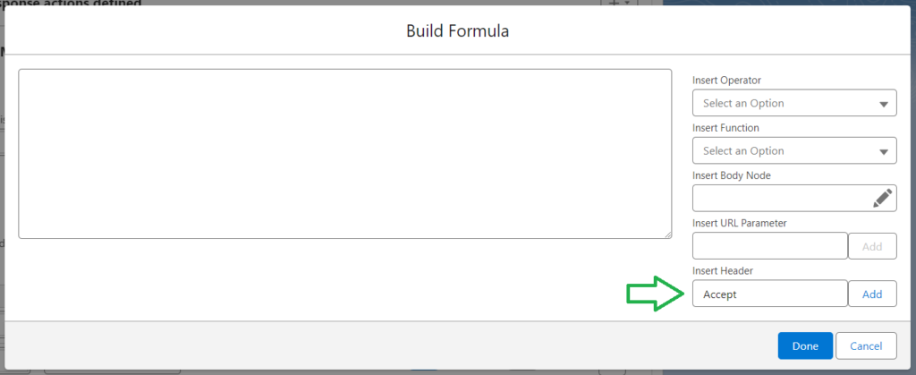 Using Formulas - Declarative Webhooks User Guide