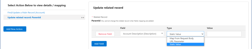 Step 3 Inbound Template Actions Old Interface Declarative Webhooks User Guide