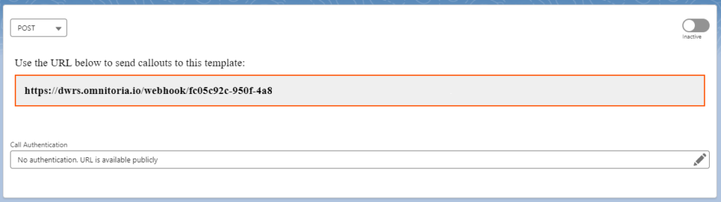Using the Inbound Connection - Declarative Webhooks User Guide