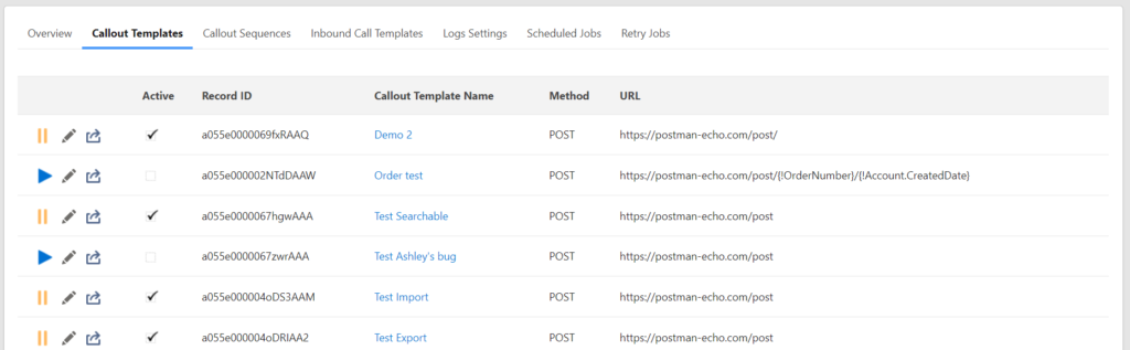 Admin Page - Declarative Webhooks User Guide