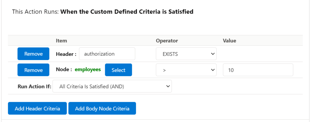 Step 3: Inbound Template Actions