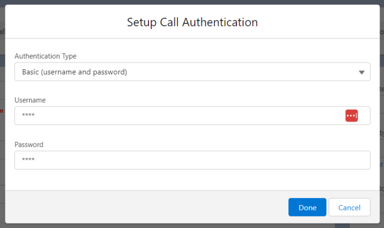Step 1 : Callout Template Details - Declarative Webhooks User Guide