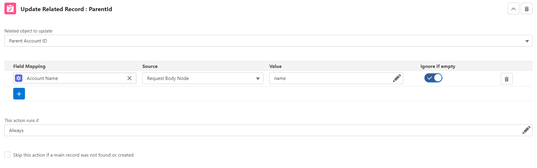Step 3 Inbound Template Actions Declarative Webhooks User Guide